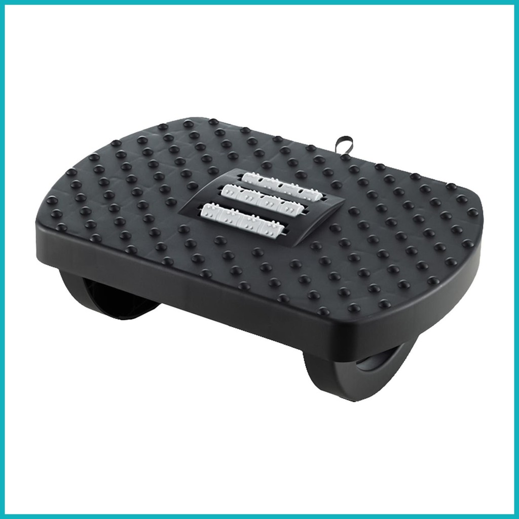 Foot Rest for Under Desk at Work Footrest with Roller Massage 180 ...