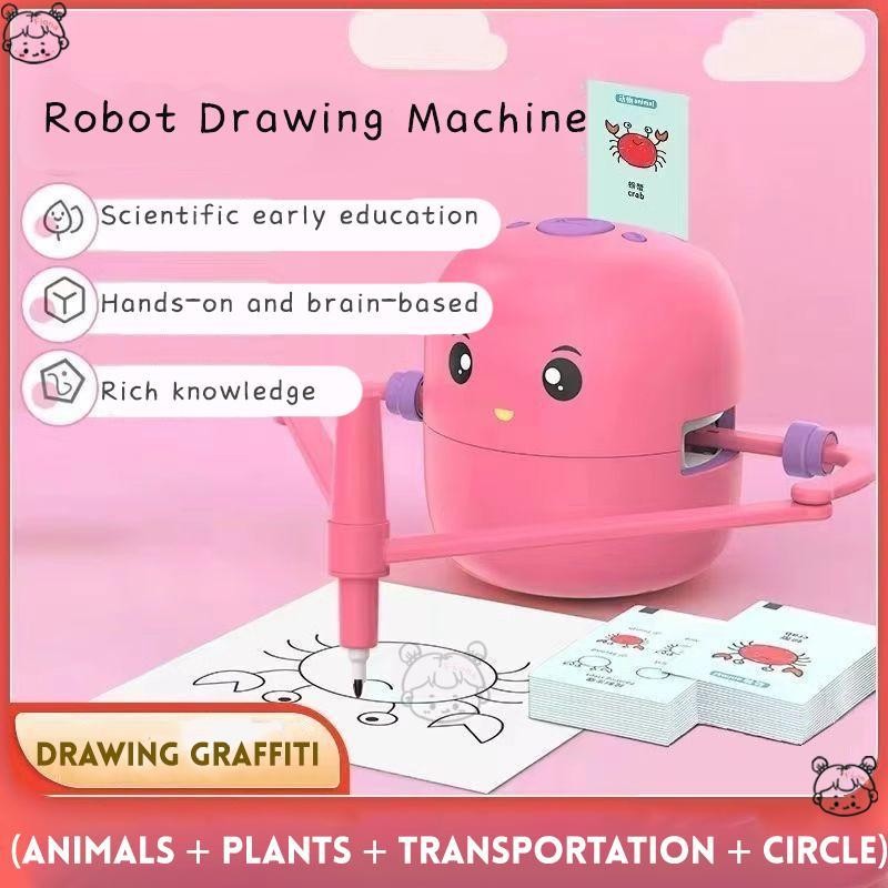 Robot Drawing Machine For Kids Educational Interactive Robot Toy With ...