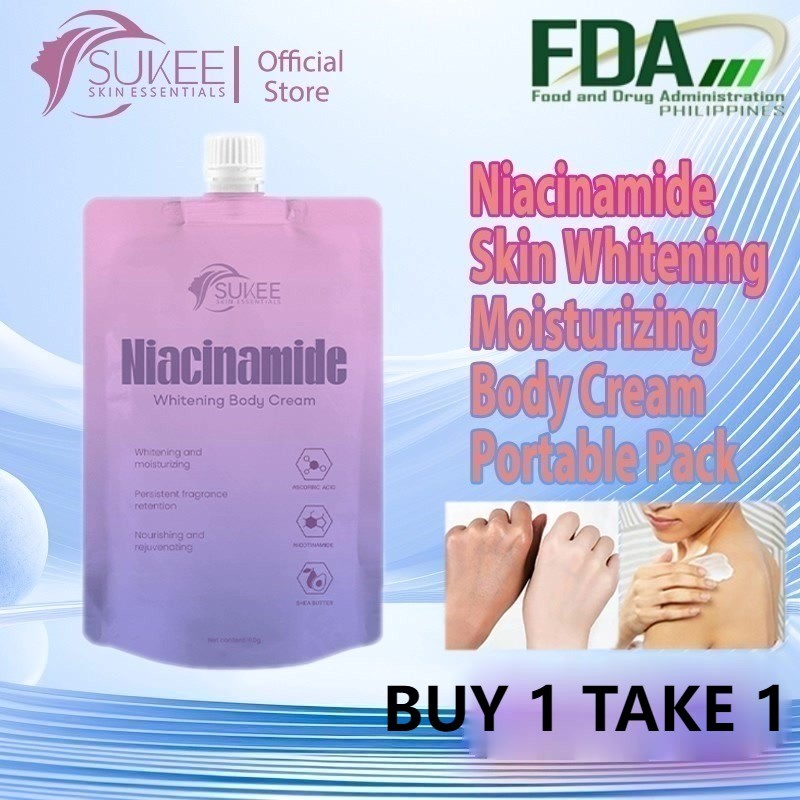 SUKEE Niacinamide Whitening Body Lotion Cream Remove Melanin ...