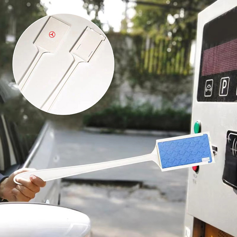 Benz Logo Car Parking Contactless Payment Rod Touch N Go Stick Holder ...