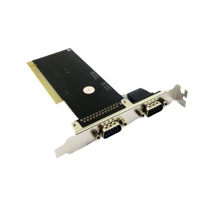 ⇧New brand new PCI serial port card dual COM port nine-pin to RS232 ...