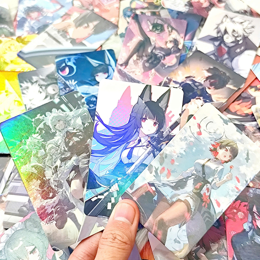 Box of 50 lomo card photo cards with rounded corners hologram ZZZ ...