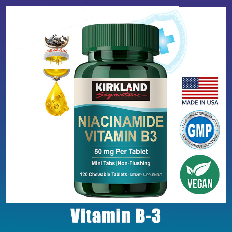 Niacinamide Vitamin B3 Tablets Supports energy metabolism, skin health ...