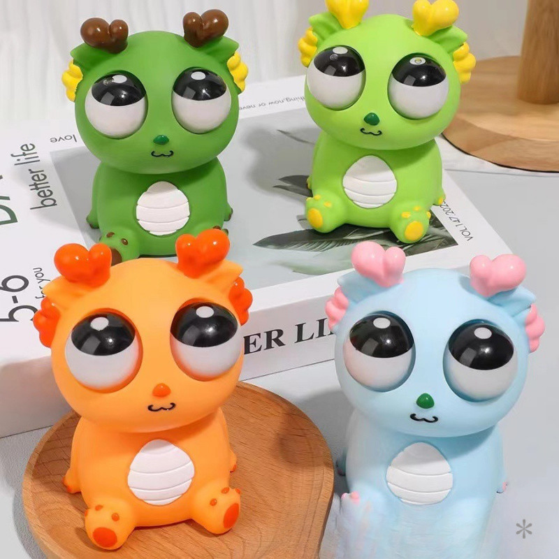 Pop Eyes Dragon Hugot Squishy Toy - Pampagaan ng Stress at Anxiety ...