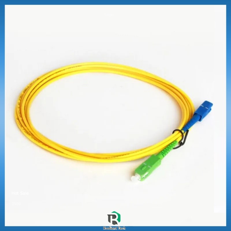 UPC To APC SC/APC-SC/UPC Fiber Optic Jumper Cable Single Mode Extension ...