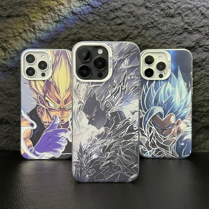 Anime DRAGON BALL Case for iPhone Son Goku Vegeta IV Matte for iPhone ...