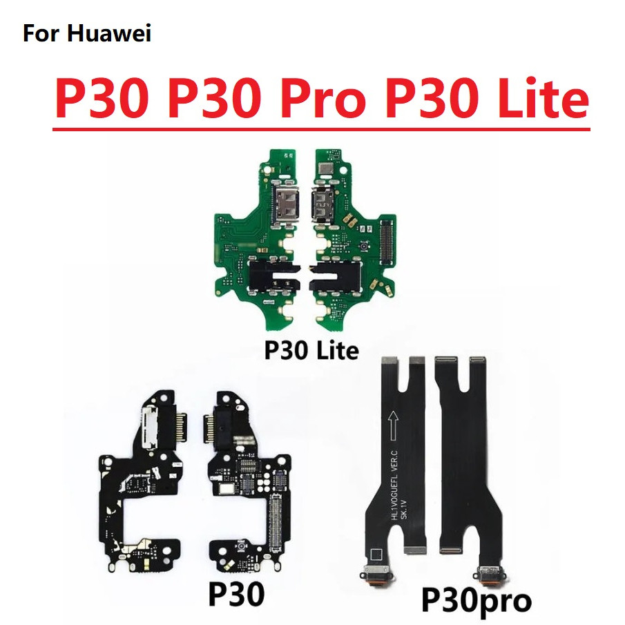 For Huwei P30 P30 Pro P30 Lite USB Charger Connector Microphone USB ...