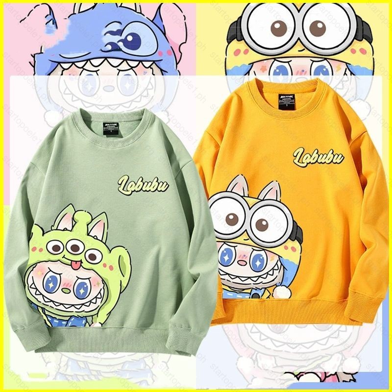 BX Labubu Alien LinaBell Minions Cosplay cloth Full Graphic summer T ...
