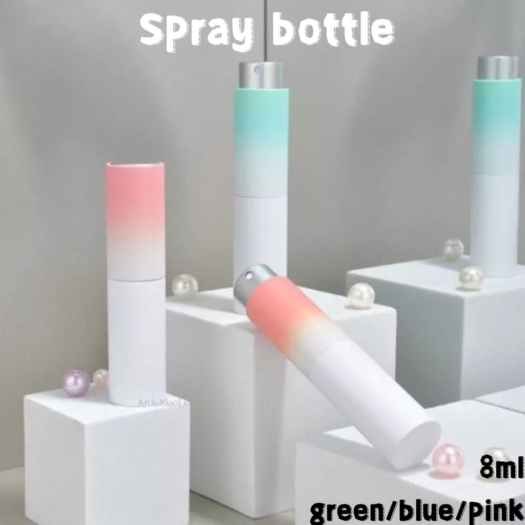 8ML Rotating Perfume Dispenser Frosted Portable Mini Glass Sample ...