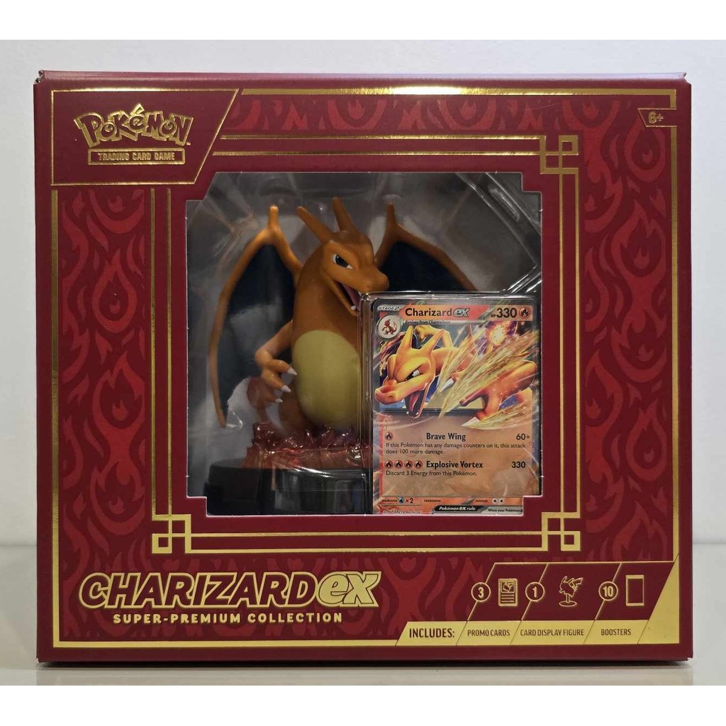 Pokemon TCG Charizard ex Super-Premium Collection Box | Shopee Philippines
