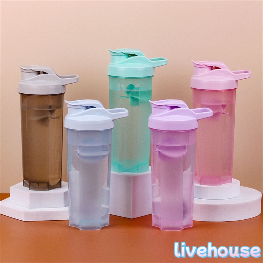 Livehousey 700ml Large Capacity Shaker Cup Exercise Water Cup Outdoor ...