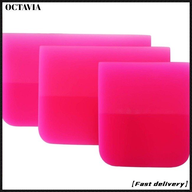 AT 3pcs/set Anti-scratch Car Soft Tpu Rubber Scraper Squeegee Different ...