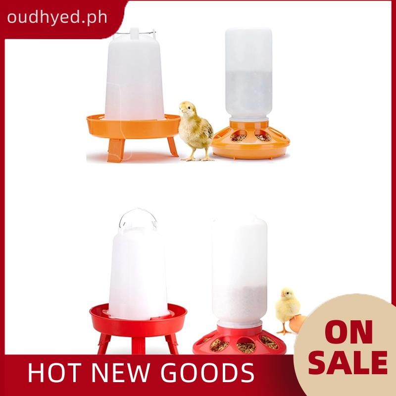 PHOU Top Filling Chick Feeder and Waterer Kit , Chick Feeder and ...