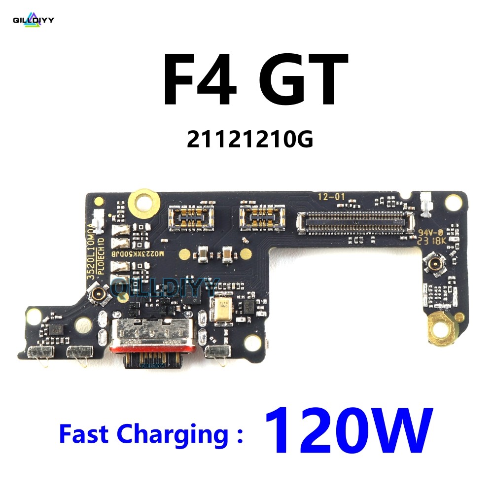 For Xiaomi Poco F4 GT USB Charging Connector Board Dock Charger Port ...