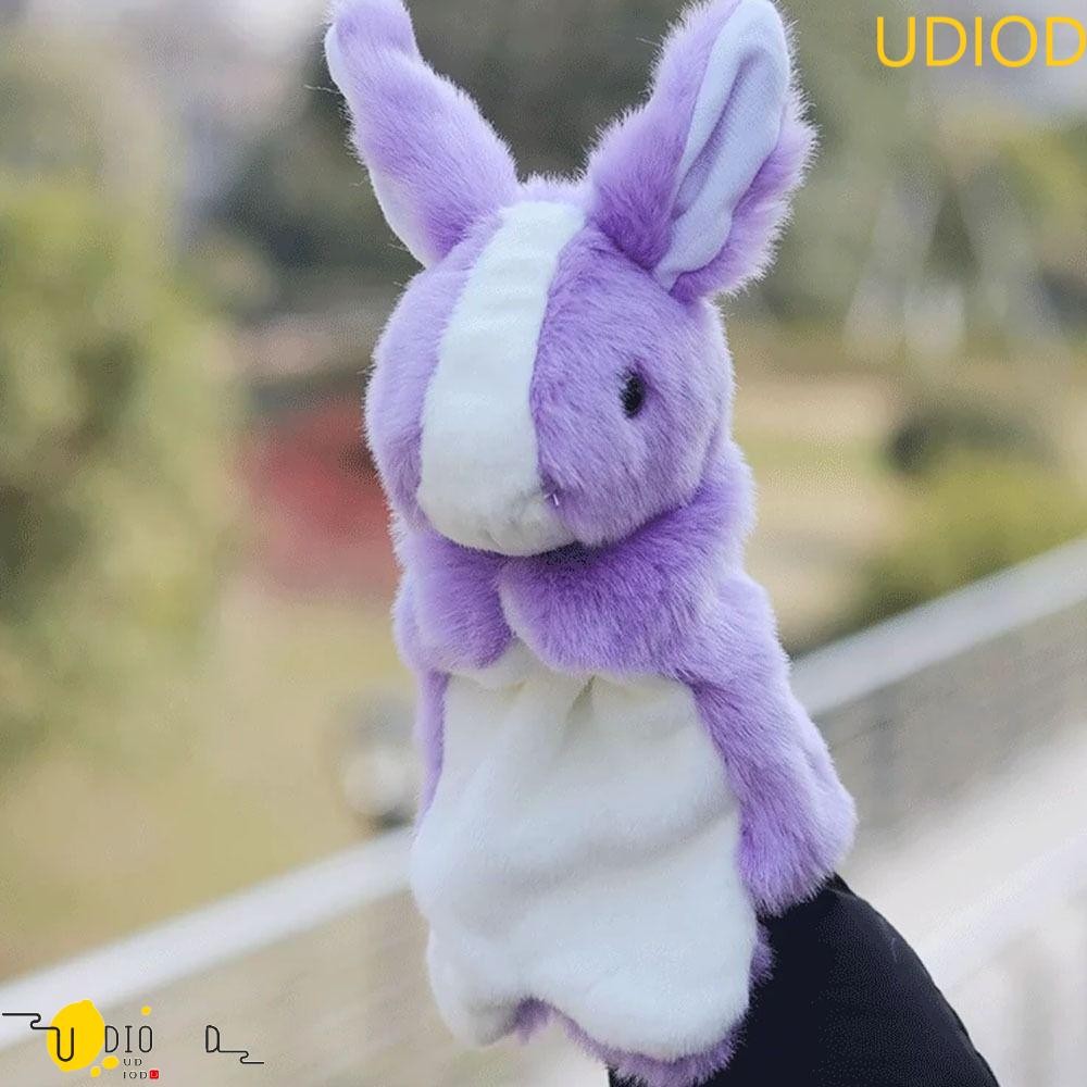 UDIOD Bunny Hand Puppet, Plush Rabbit Stuffed Animal, Learning Toys ...