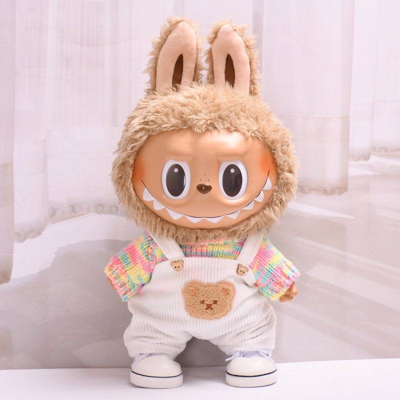 38cm labubu doll Clothing 38cm labubu Vinyl doll Clothes Replace labubu ...