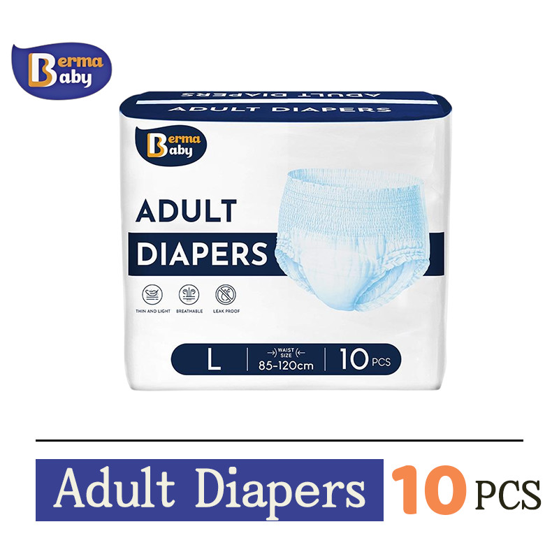 10PCS L Adult Diaper Nursing Urine Pad AbsorbentCotton Disposable ...