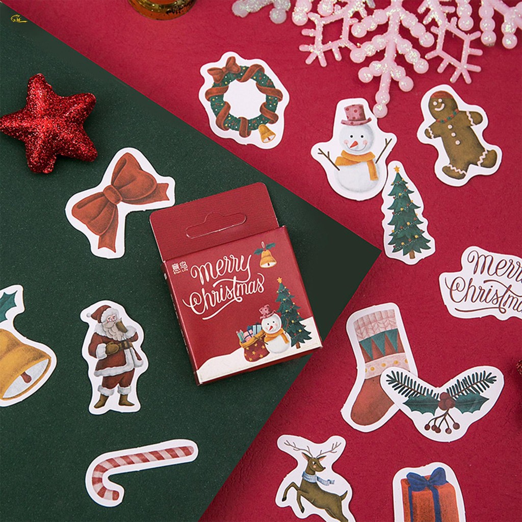 Sticky Labels Christmas Sticker Festive Ambiance Meaningful ...