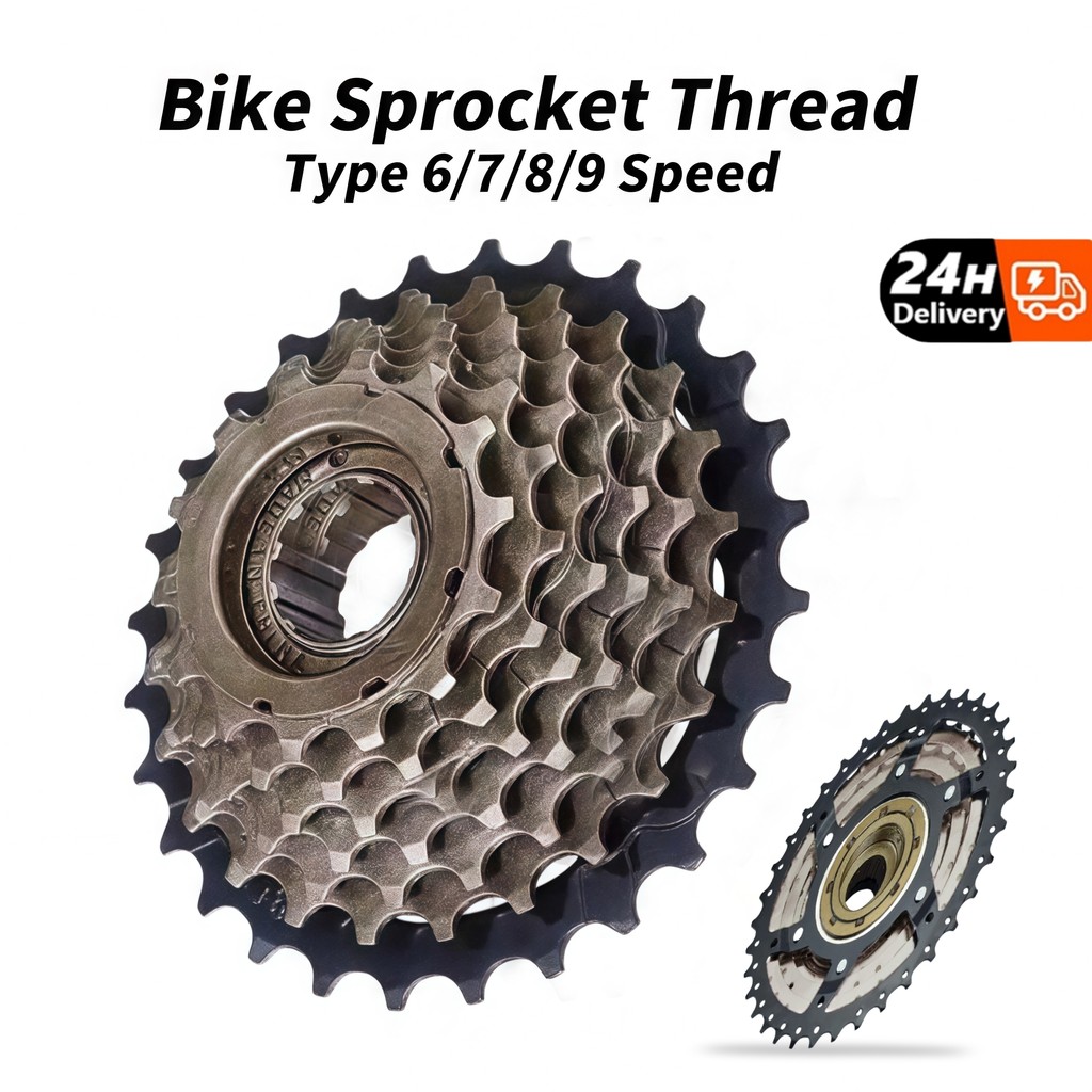 Bike Sprocket Thread Type Cogs 6/7/8/9 Speed MTB Sprocket 14-28T/14t ...