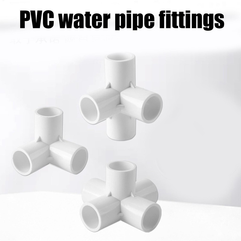 PVC Pipe Fittings Connector 3/4/5 Way PVC Water Pipe Fittings Elbow ...