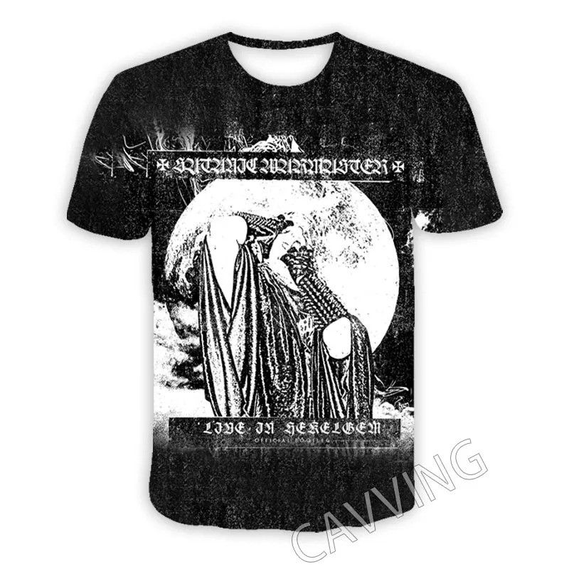 CAVVING 3D Printed Satanic Warmaster Band Casual T-shirts Hip Hop Tee ...