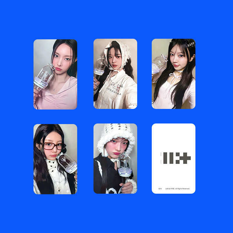 ILLIT应援灯 card LIGHTSTICK小卡MOKA IROHA WONHEE YUNAH MINJU | Shopee Philippines
