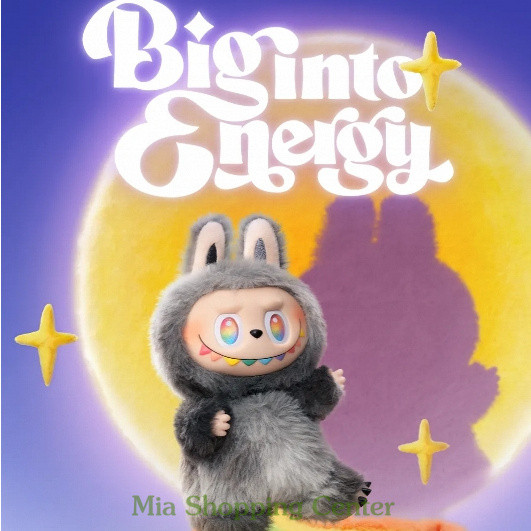 POPMART LABUBU BIG INTO ENGERY SERIES VINYL DOLL LABUBU ...