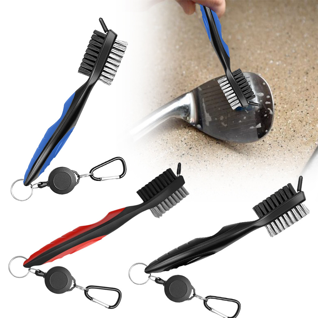 1 Pcs Golf Club Brush, Golf Groove Cleaning Brush, 2 Sided Golf Putter ...