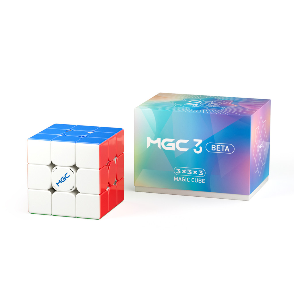 YJ MGC 3 Beta Magnetic Magic Speed Cube Stickerless MGC Beta 3x3 ...