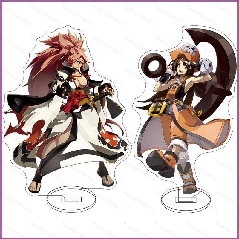 NS3 GUILTY GEAR STRIVE DUAL RULERS Acrylic Plate Holder Stand Plates ...