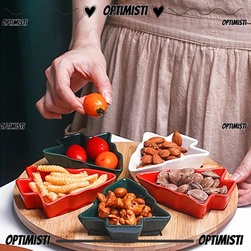 OPTIMISTI Snack Plate Home Mini Snack Serving Dishes Dessert Fruit ...