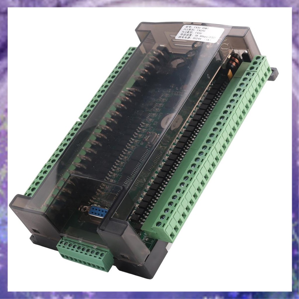 [P K A M] PLC Industrial Control Board Module FX3U-48MT Programmable ...