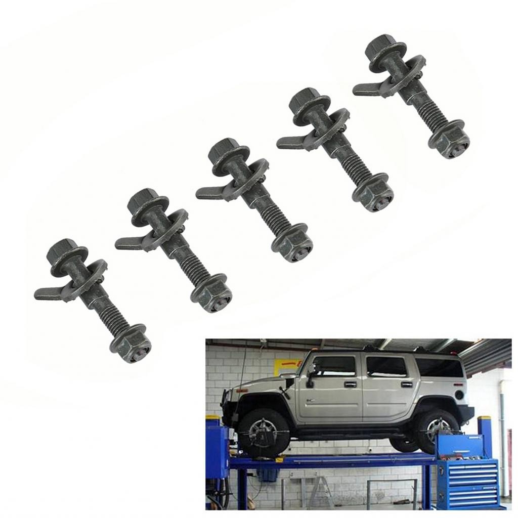 Haichao Wheel Alignment Cam Bolts 5pcs 12mm Vehicles Steel Four ...