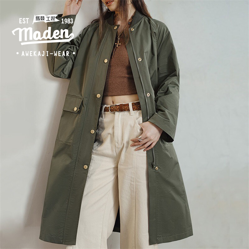 MADEN brand workwear style 2024 winter new women's youth tough guy ...