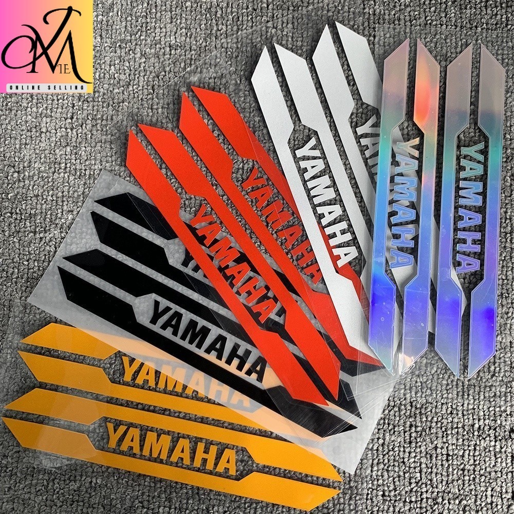 Yamaha Shock Quality Sticker Waterproof For Motor Vinyl Decals for Car ...