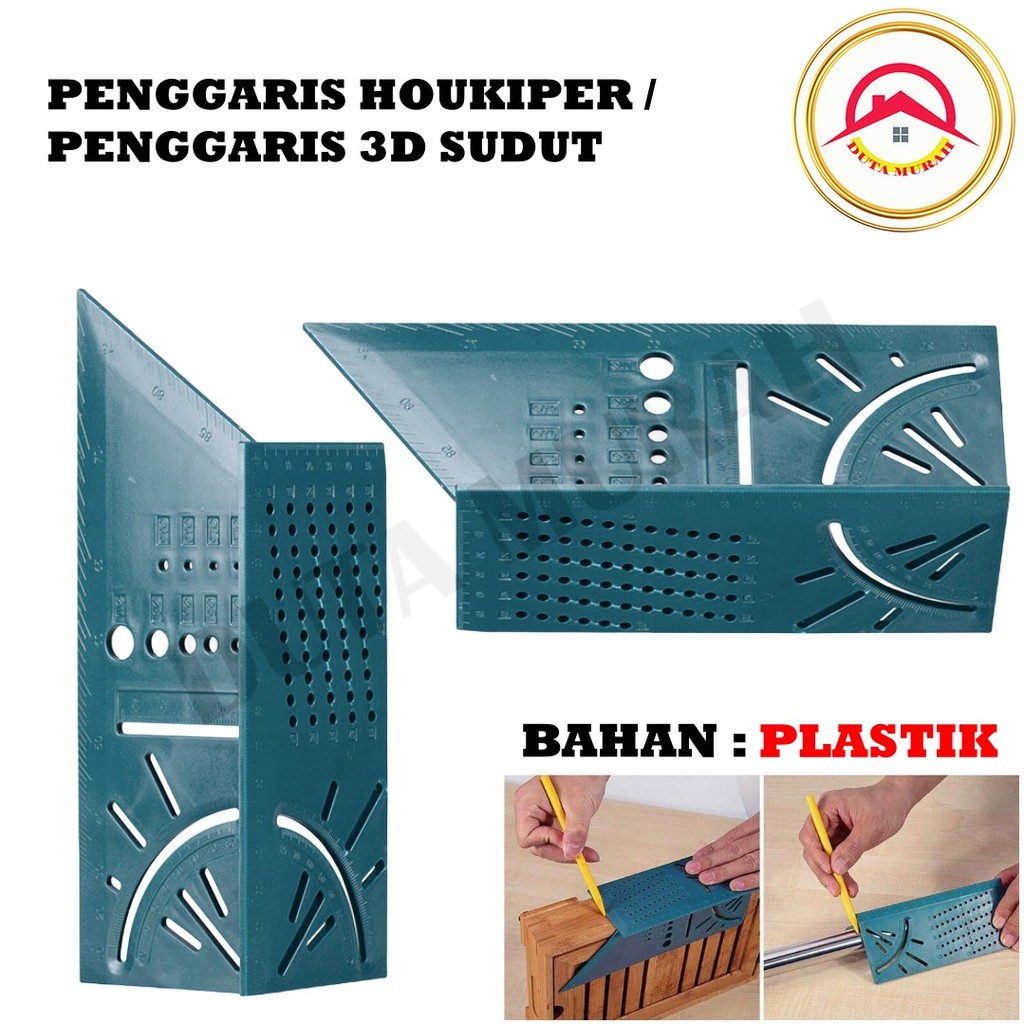 MITRE Triangle Ruler Marking Ruler 3D Miter Angle Speed Square Ruler 90 ...