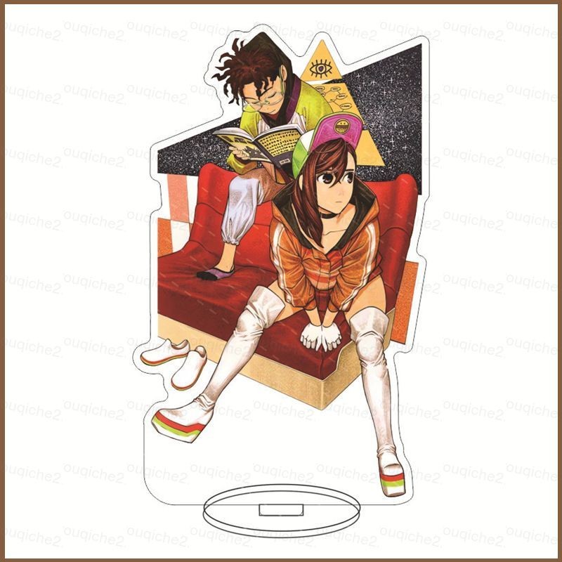 sy DAN DA DAN Seiko Ayase Ken Takakura Momo Ayase Dandadan stands plate ...