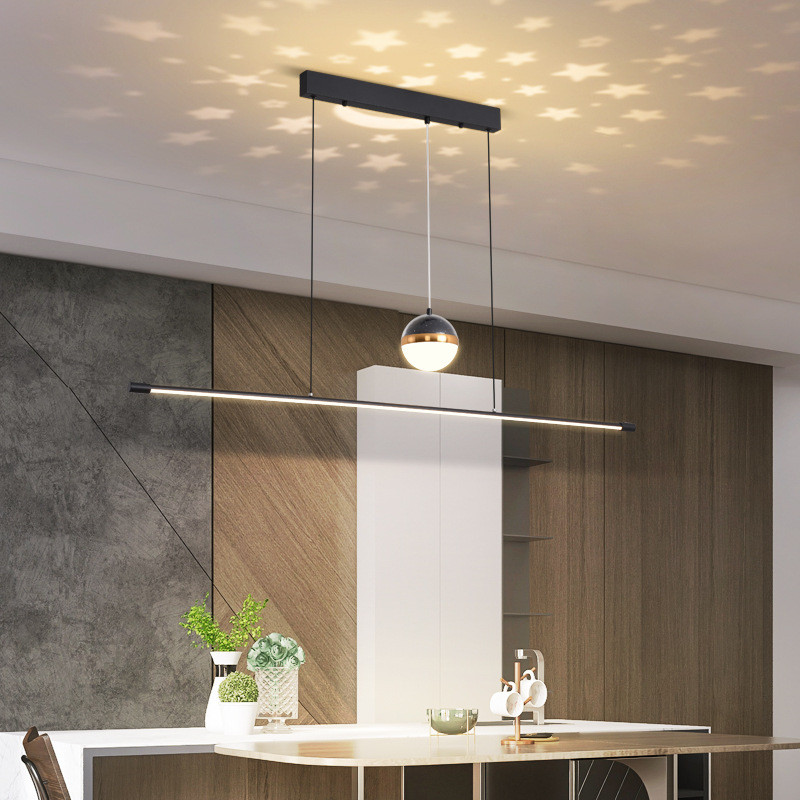 Modern Minimalist Hanging Light Dining Table Table Lamp Bar Counter ...