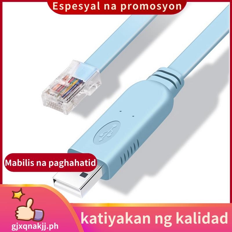 USB to RJ45 Console Cable USB to RS232 Serial Cable USB to RJ45 CAT5 ...