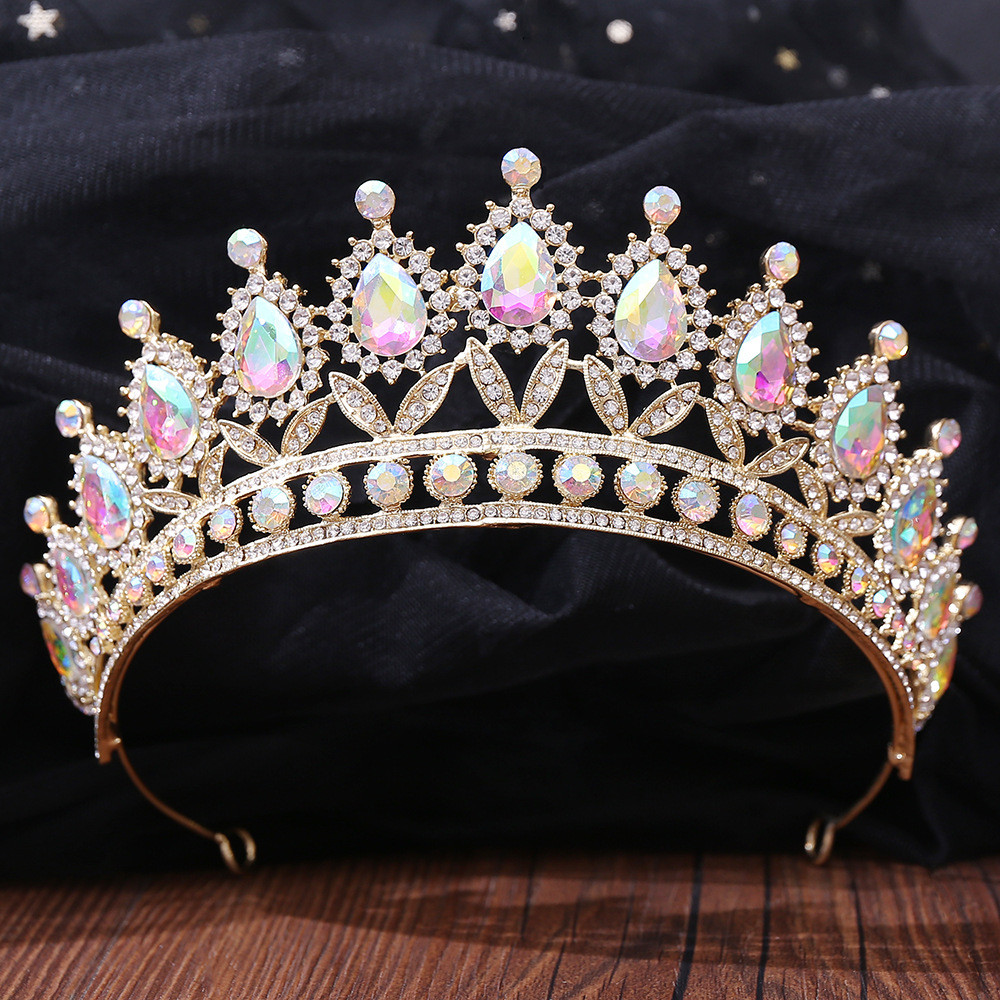 【SFA]crown for wedding AB Diamond Baroque crown for kids girl princess ...