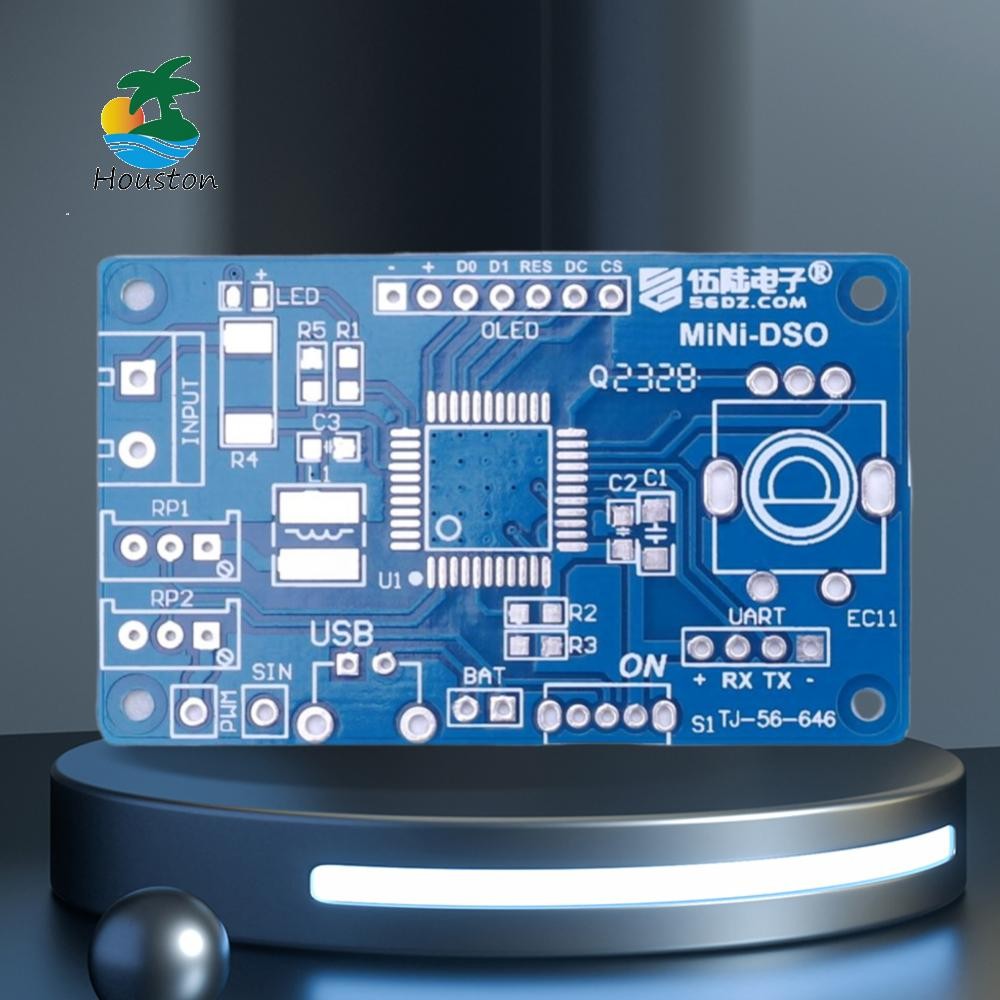 Mini DOS LCD Oscilloscope Kit STC8K8A Single Chip Electronic Welding ...