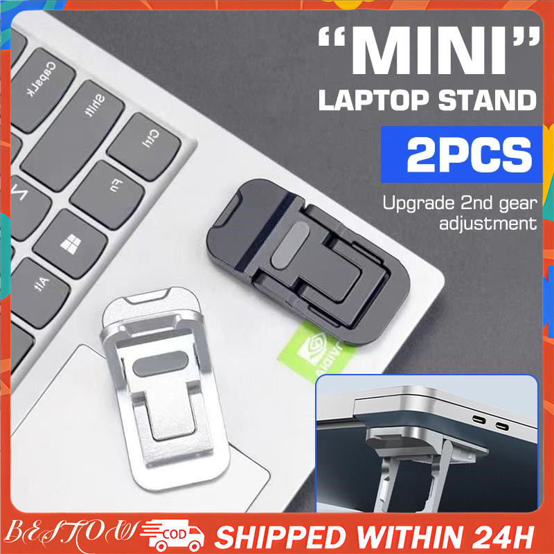 2PCSLaptop Stand for Computer Keyboard Stand Riser Aluminum Mini ...