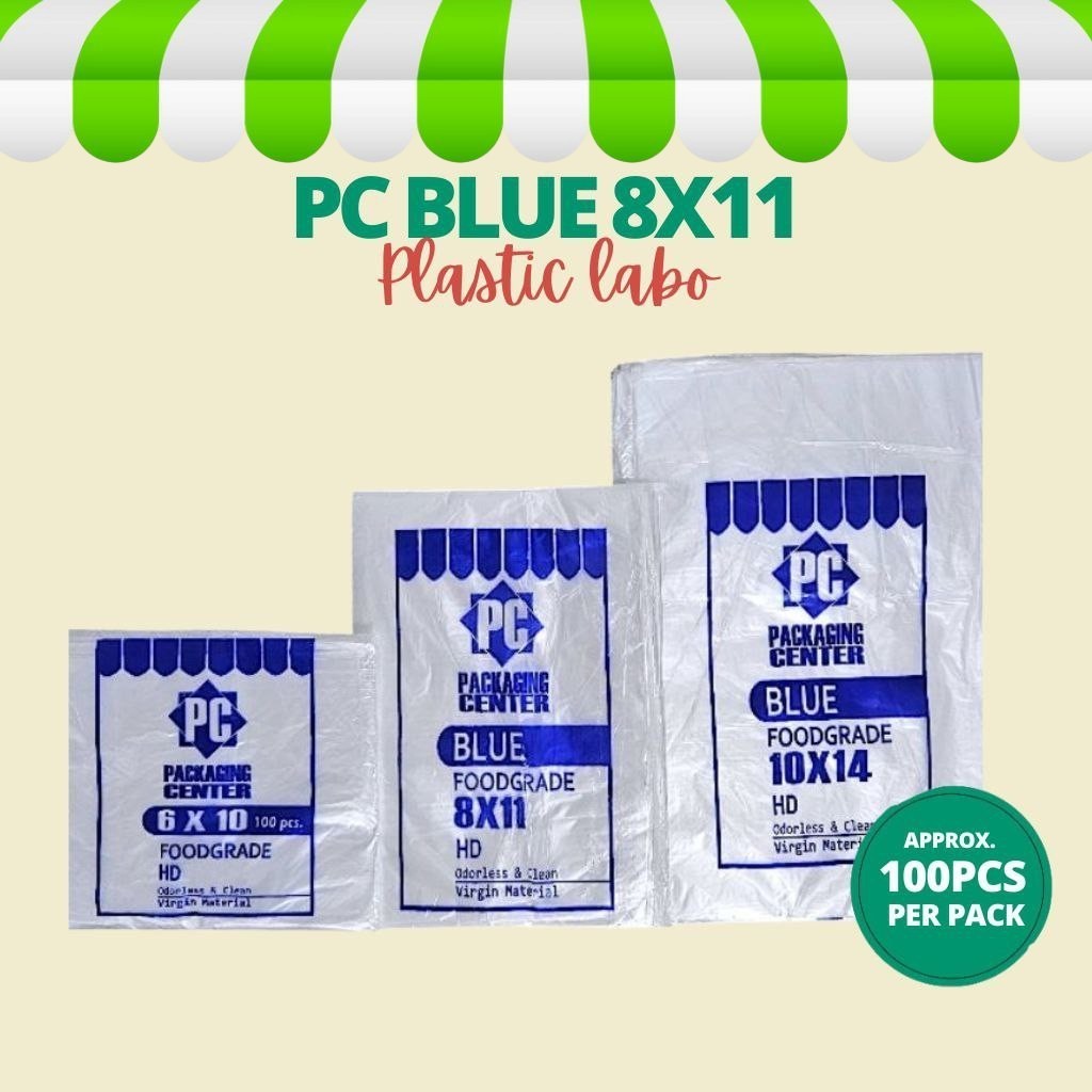 PC Blue Plastic Labo 6x10,8x11,10x14 PC Blue By100pcs per pack.PC ...