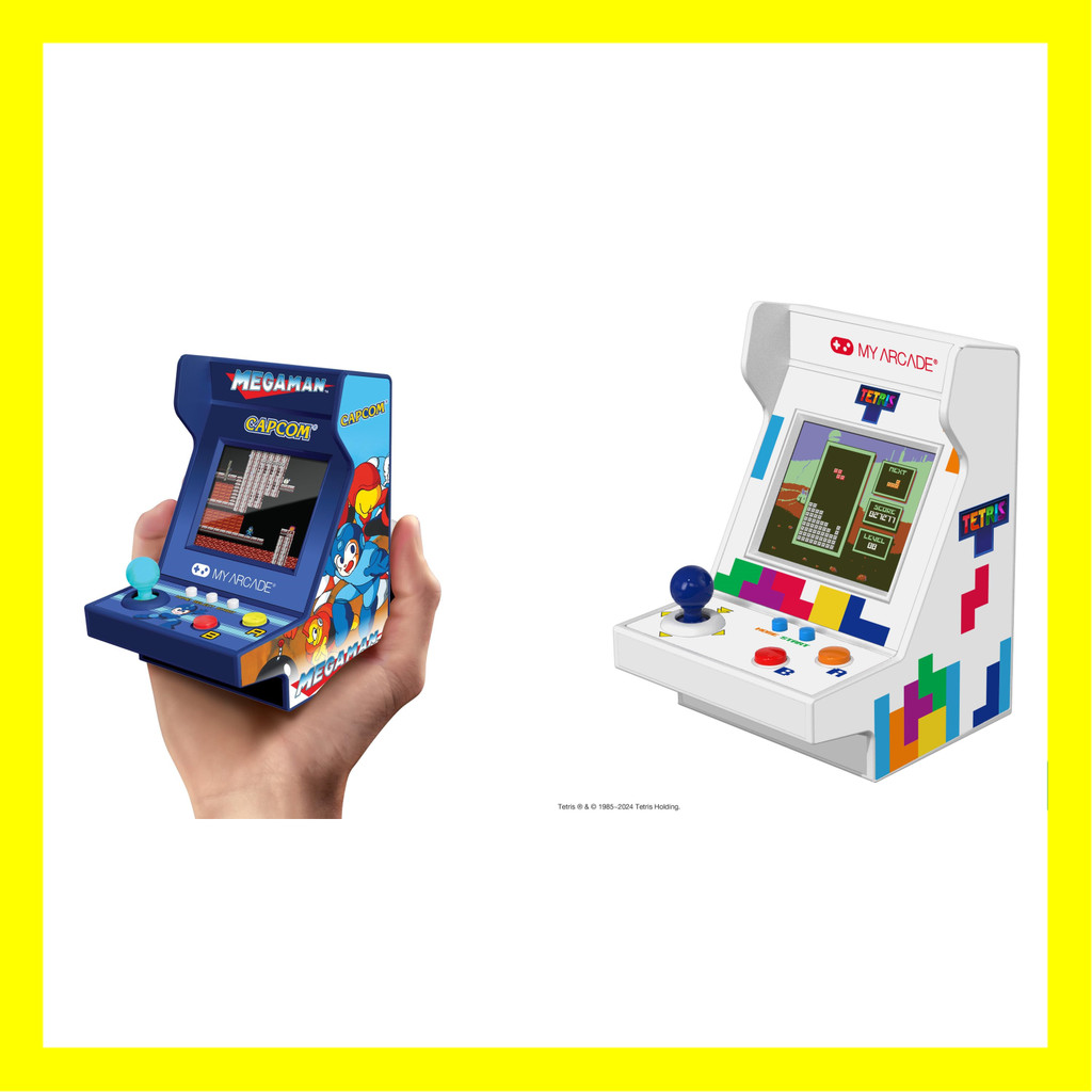 My Arcade Rockman Pico Player Portable Retro Arcade (6 games in 1 ...