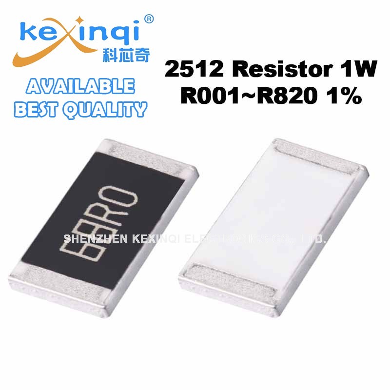 (10pcs) 2512 Resistor 1% 1W R002 R003 R005 R010 R020 R047 R050 R100 ...
