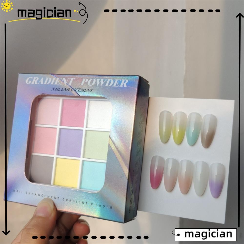 MAG Nail Powders, Polish Deco Powder DIY Solid nail Polish, UV Polish ...