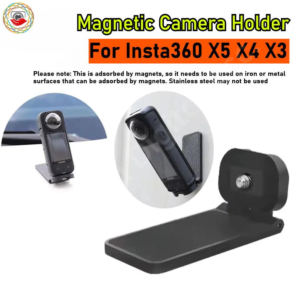 Magnetic Sport Camera Holder For Insta360 X5 X4 X3 Magnetic Desktop ...