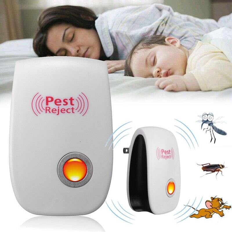 GG+Safe Ultrasonic Pest Repellents Mouse Cockroach Mosquito Insect ...