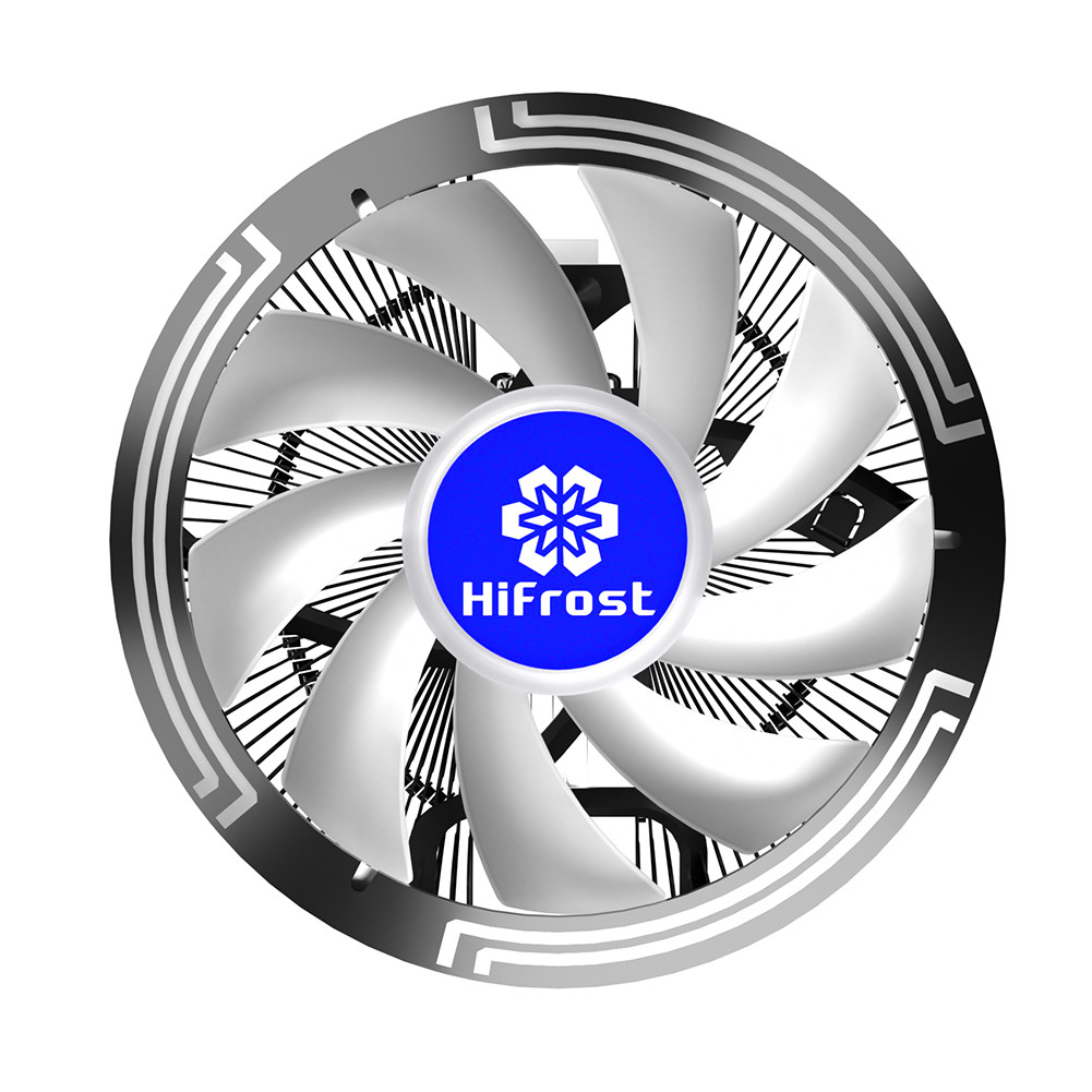 RGB CPU Cooler Quiet CPU Radiator 124mm 12V 4PIN PWM Fan for Intel LGA ...