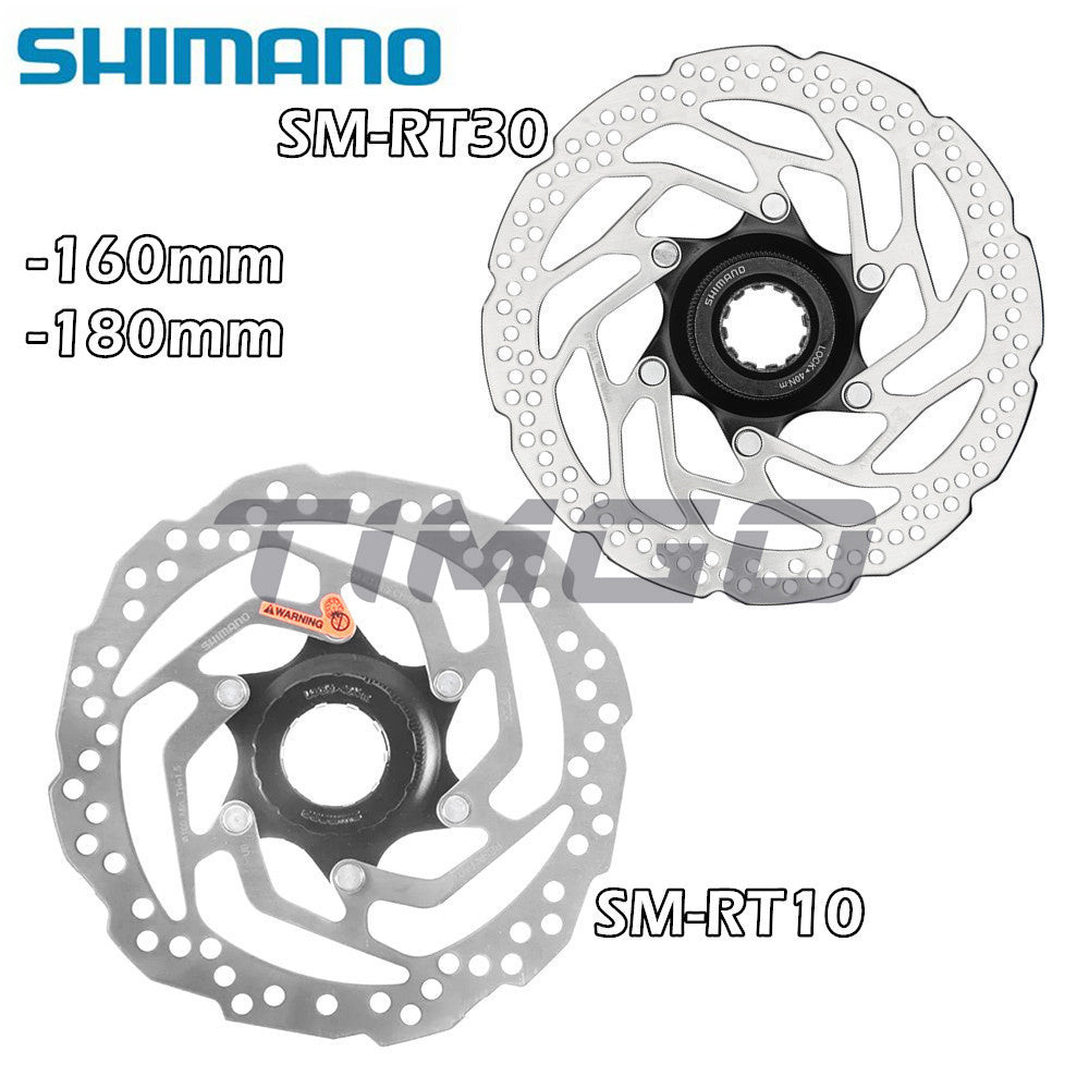 Shimano Tourney Altus Acera Alivio Cues SM-RT10 SM-RT30 Disc Brake Rotor Centerlock 160mm 180mm ...